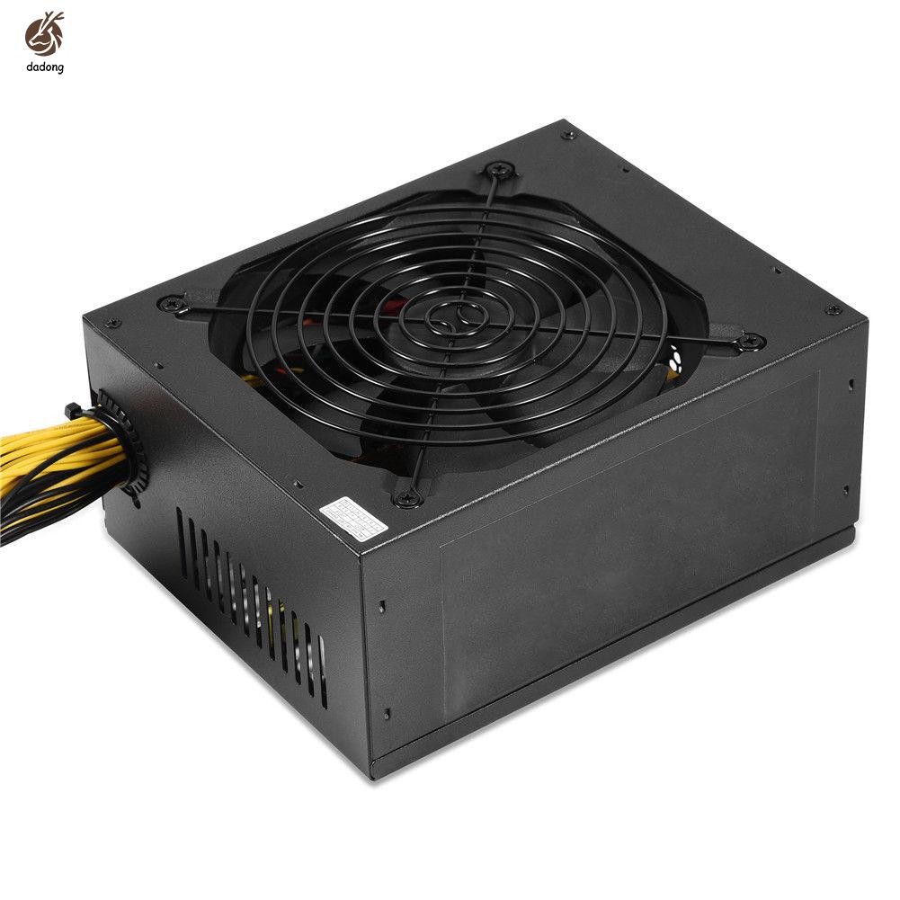 2000W Modular Mining Power Supply PSU for 8 GPU Eth Rig Ethereum Miner ...