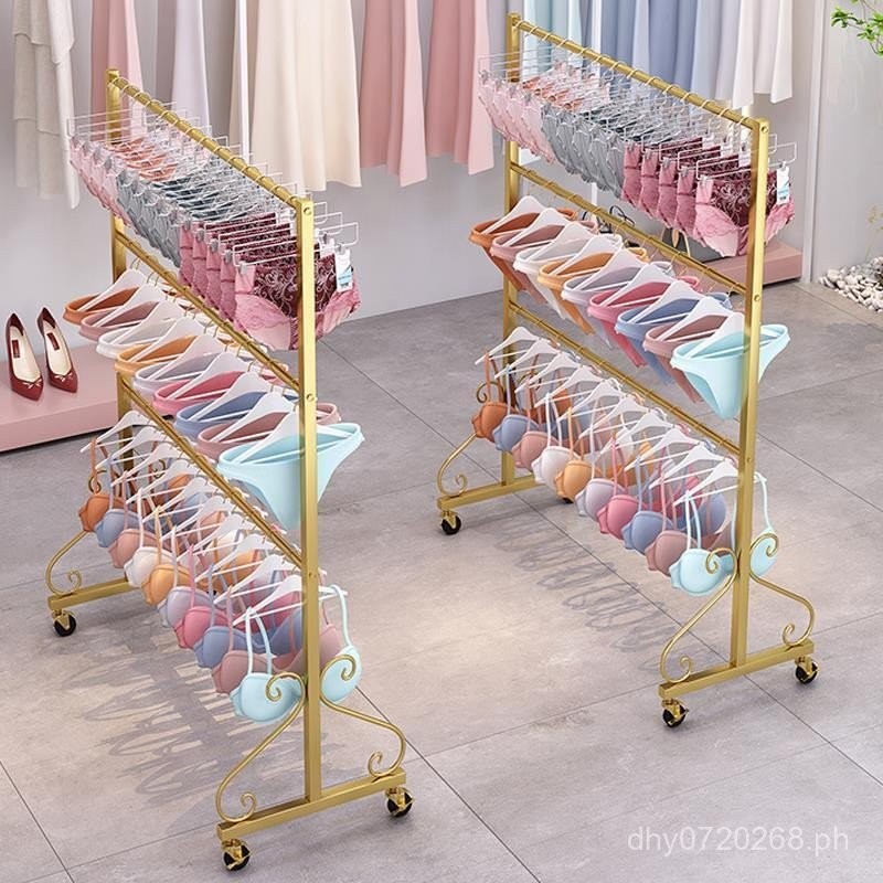 Underwear Display Rack Lingerie Store Display Rack Street Stall Bra ...