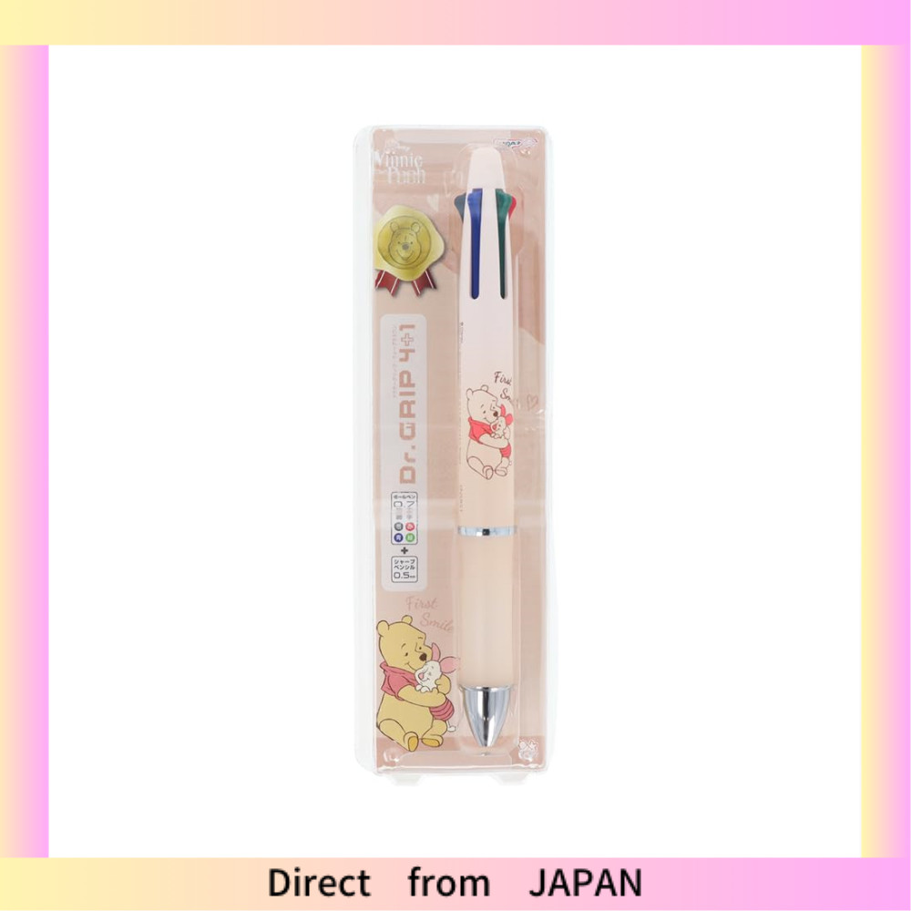 Sun-Star Stationery Disney Multicolor Pen Dr. Grip 4+1 Disney Gift Pen ...