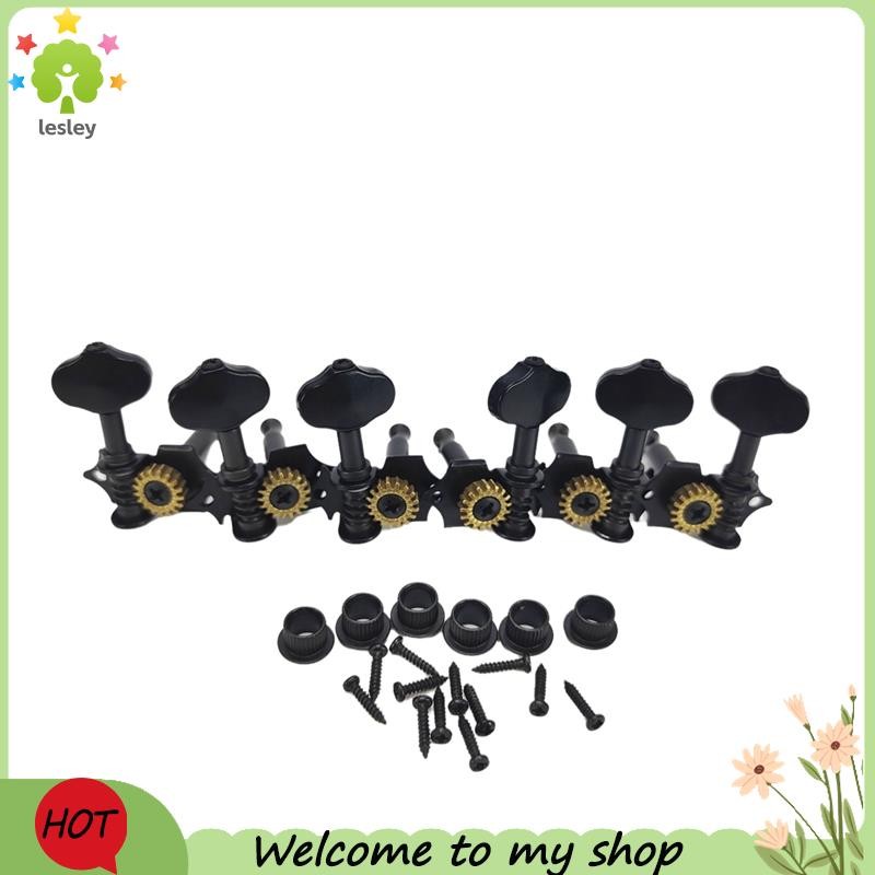 【lesley】Acoustic Guitar String Tuning Pegs Kit with Screw Ferrule ...