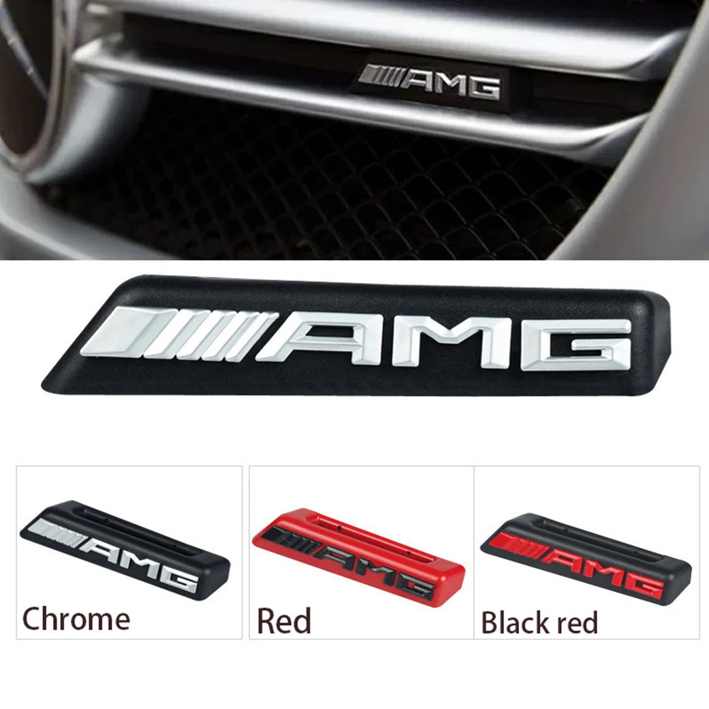 HYS Front Car Grill AMG Badge Iconic Sticker For Mercedes Benz W212 ...