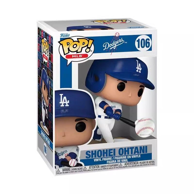 Funko POP MLB Los Angeles Dodgers Shohei Ohtani Vinyl Figure ...
