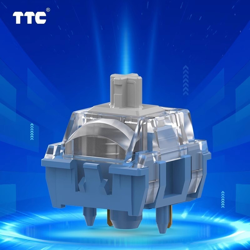 TTC Speed Silver Linear Switch 10PCS 5PIN with Light Guide 50000000 ...
