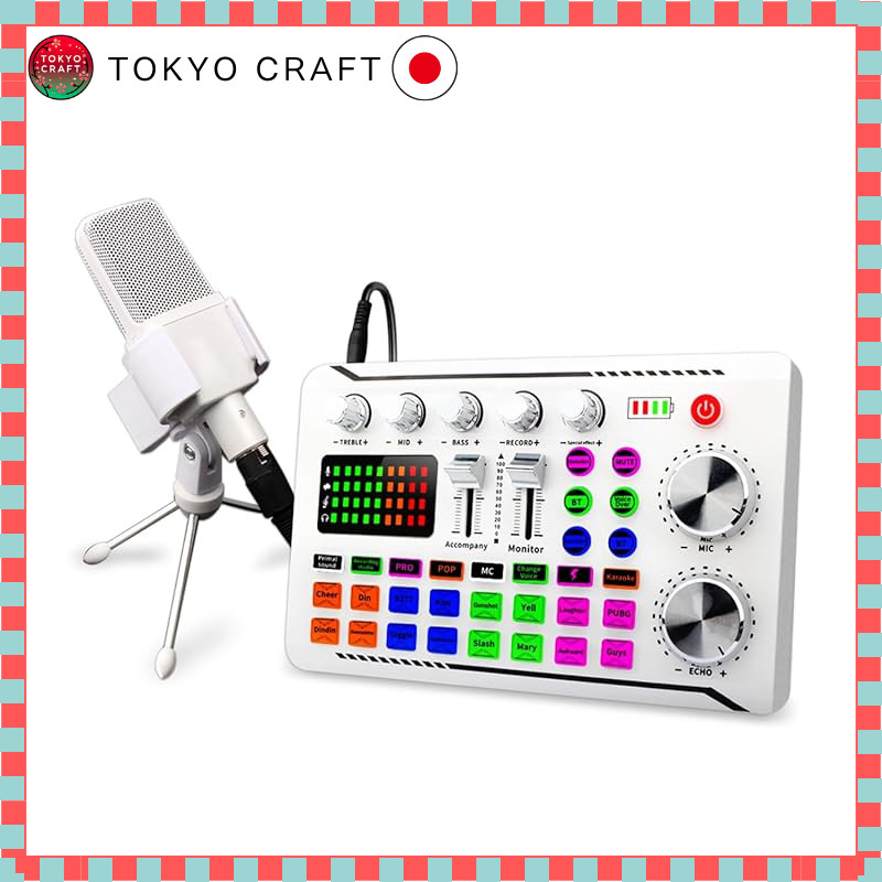 BONKYO M998 Karaoke Microphone Set - Home DJ Mixer Set F998 - Live ...
