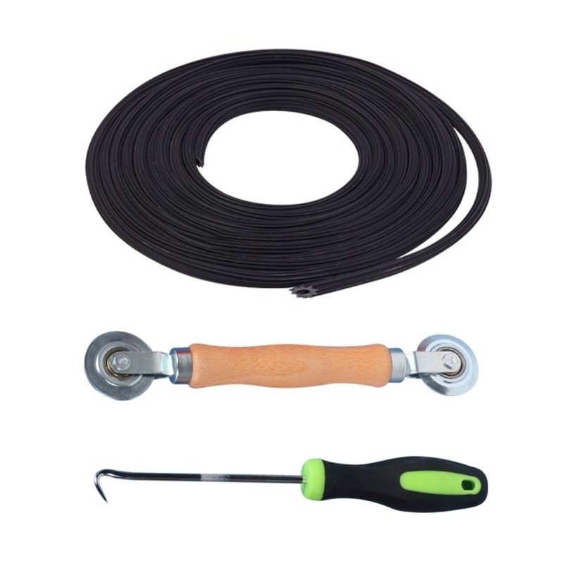 HL Insect Screen Repair Tool setDouble Wheel Spline Roller set Window ...