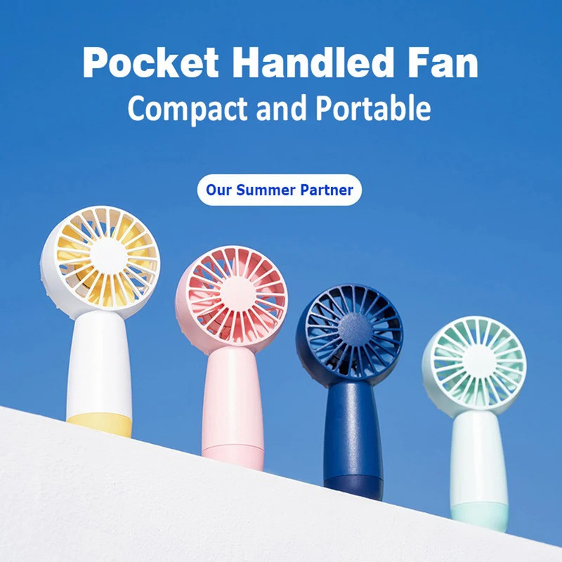 2024 New Ultra Lightweight Only 90G Mini Pocket Handheld Fan Portable ...