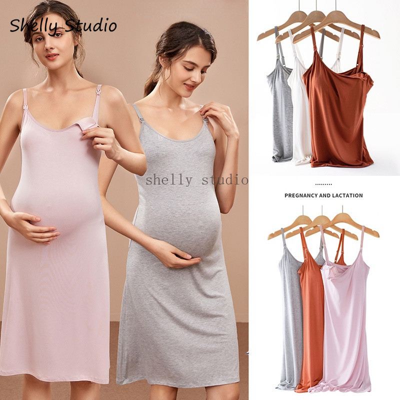 M-XL Nursing Bra upper open clasps thin cup Women Pregnant Maternity ...