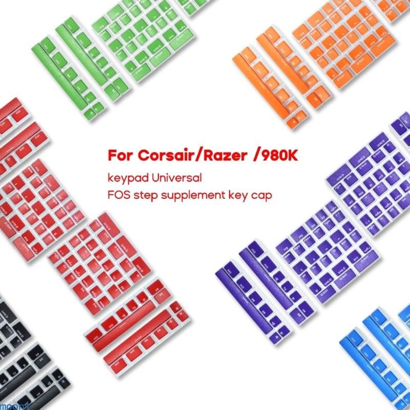moon1 6U 6 5U Space Keycap for Corsair Keyboard Key Cap PBT Double Shot ...