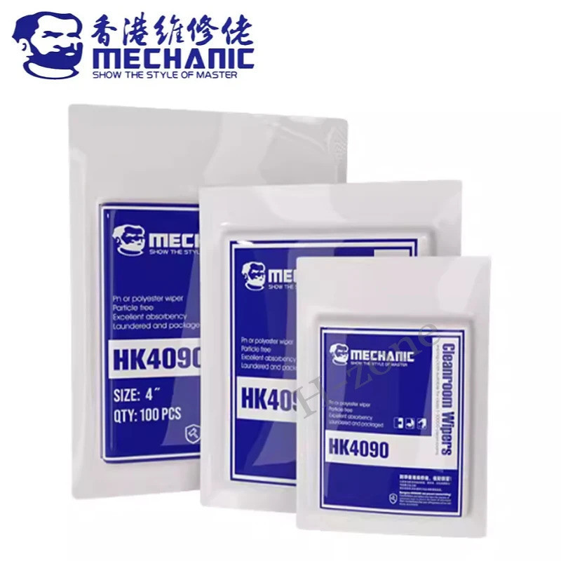 MECHANIC HK4090 Soft Cleanroom wiper cleaning Non Dust Cloth Dust Free ...