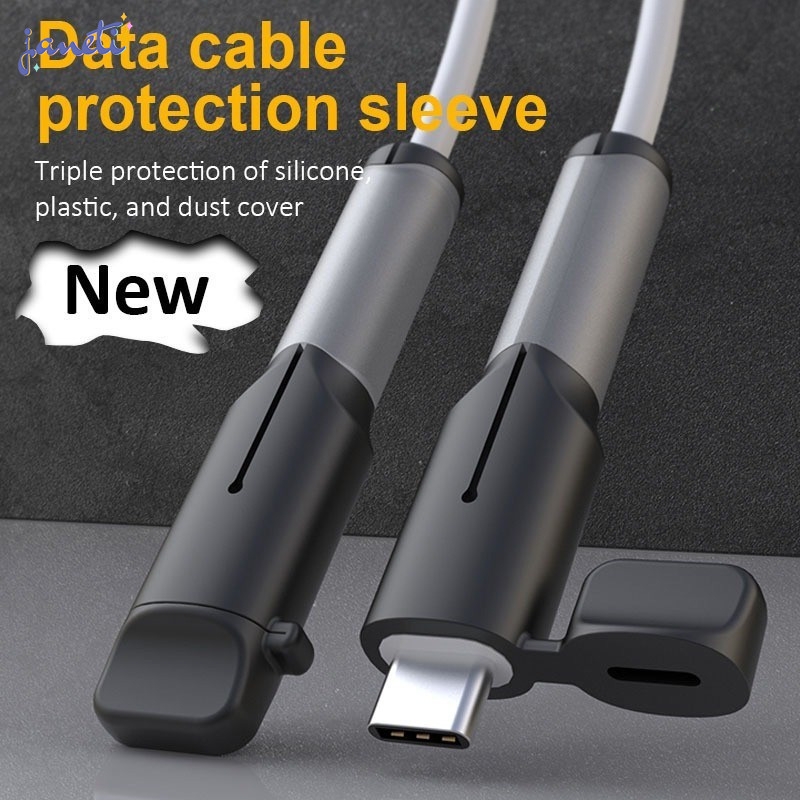 Charger Protector Silicone Cable Accessory iP-18/20w Type C/USB Charger ...