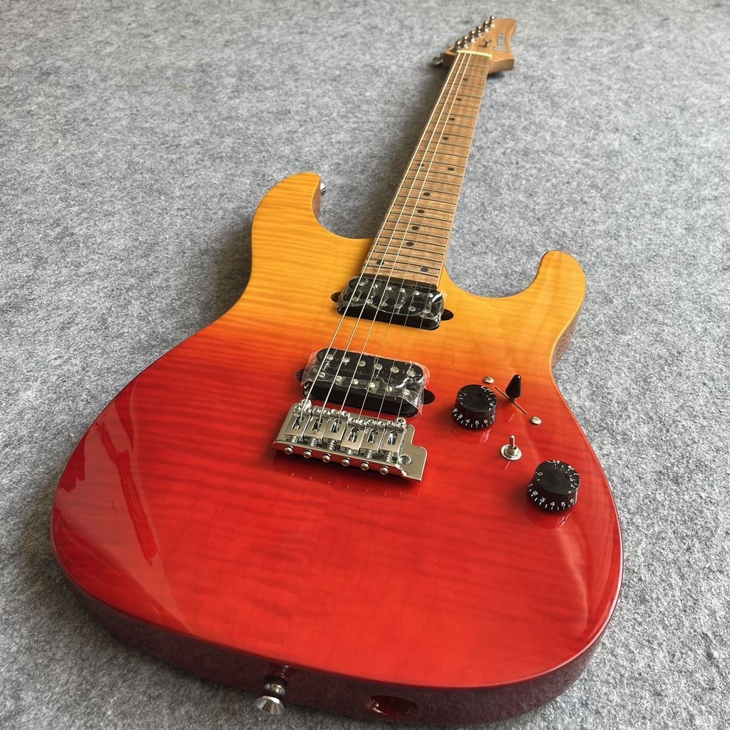 Ibanez RG Electric Guitar Red Yellow Gradient Roasted Maple Neck ...