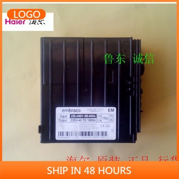 Original Haier Refrigerator Inverter Board And Embraco VCC3 2456 14F 02 ...