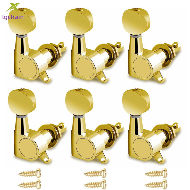 Clearance Discount!! 6pcs Electric Guitar Tuning Pegs Kit Acoustic Folk ...