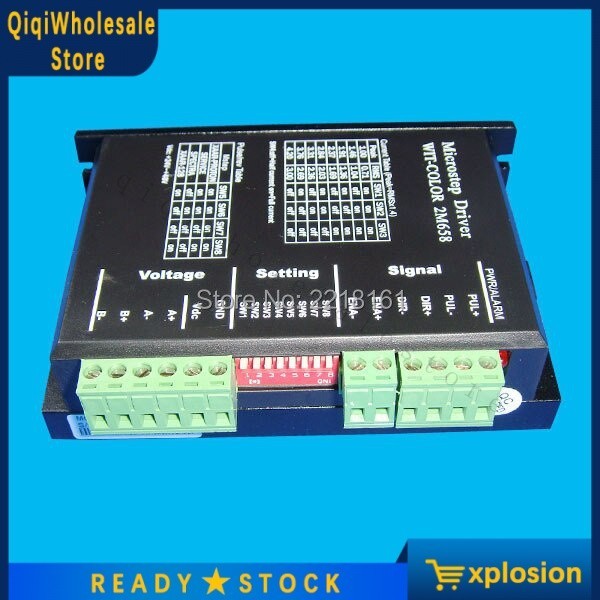 Digital printer For Wit-color servo driver 2M658 stepper motor drive ...