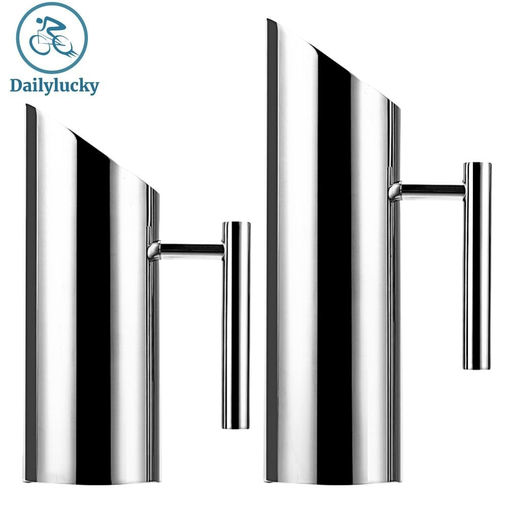 1/1.5L/2L Pitcher Pot Straight Tie Pot Stainless Steel Beer Jar Cold ...