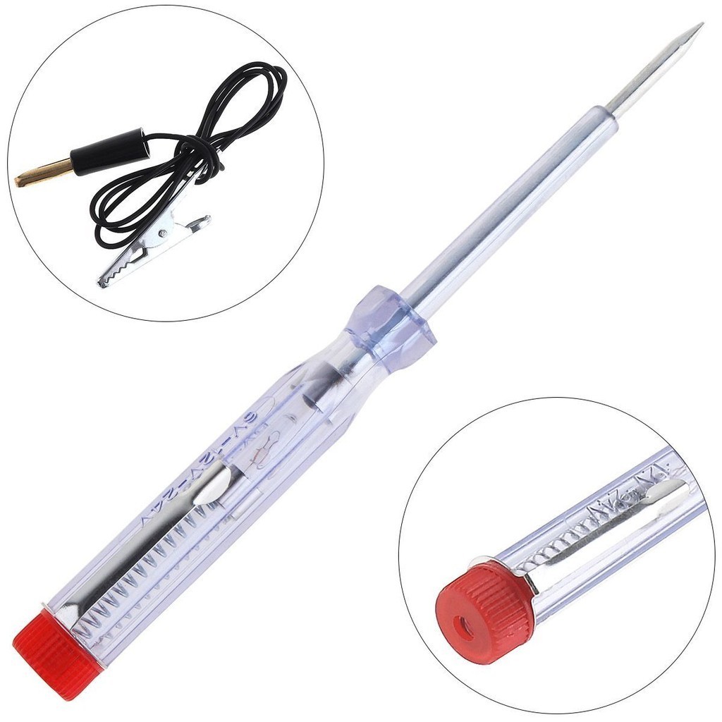 6-12V Mini Pen-type Electric Pen Voltage Circuit Tester with Probe And ...