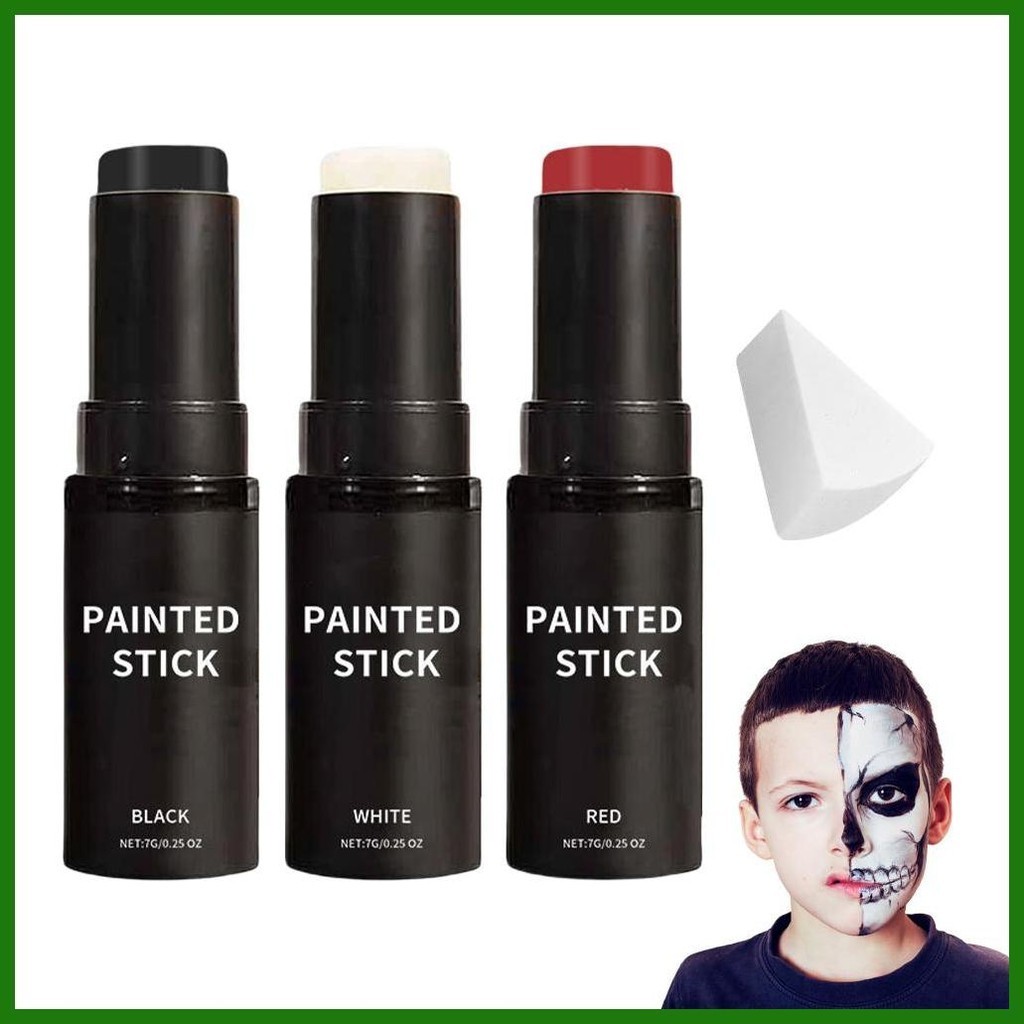 Face Body Paint Sticks Clown Cream Blendable Body Face Paint Marker ...