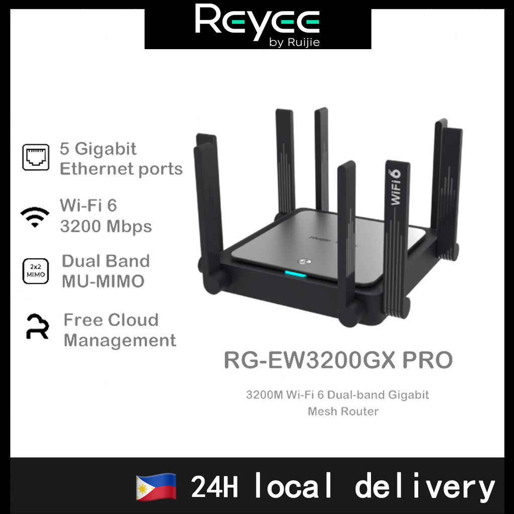 Ruijie Reyee RG-EW3200GX PRO 3200M Wi-Fi 6 Dual-band Gigabit Mesh ...