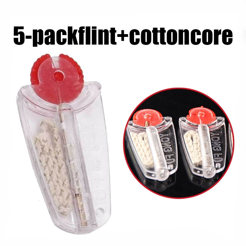 5Pcs Flint With Cotton Core Cheap Flint For Kerosene Lighters And Gas ...