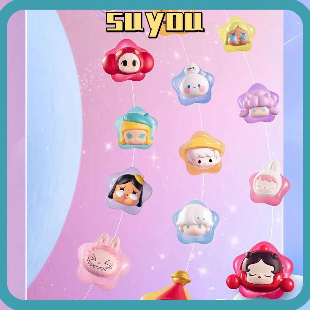 SUYO Anime Cartoon Figure Model, POPMART Pop Bean Kawaii Box, Soap ...