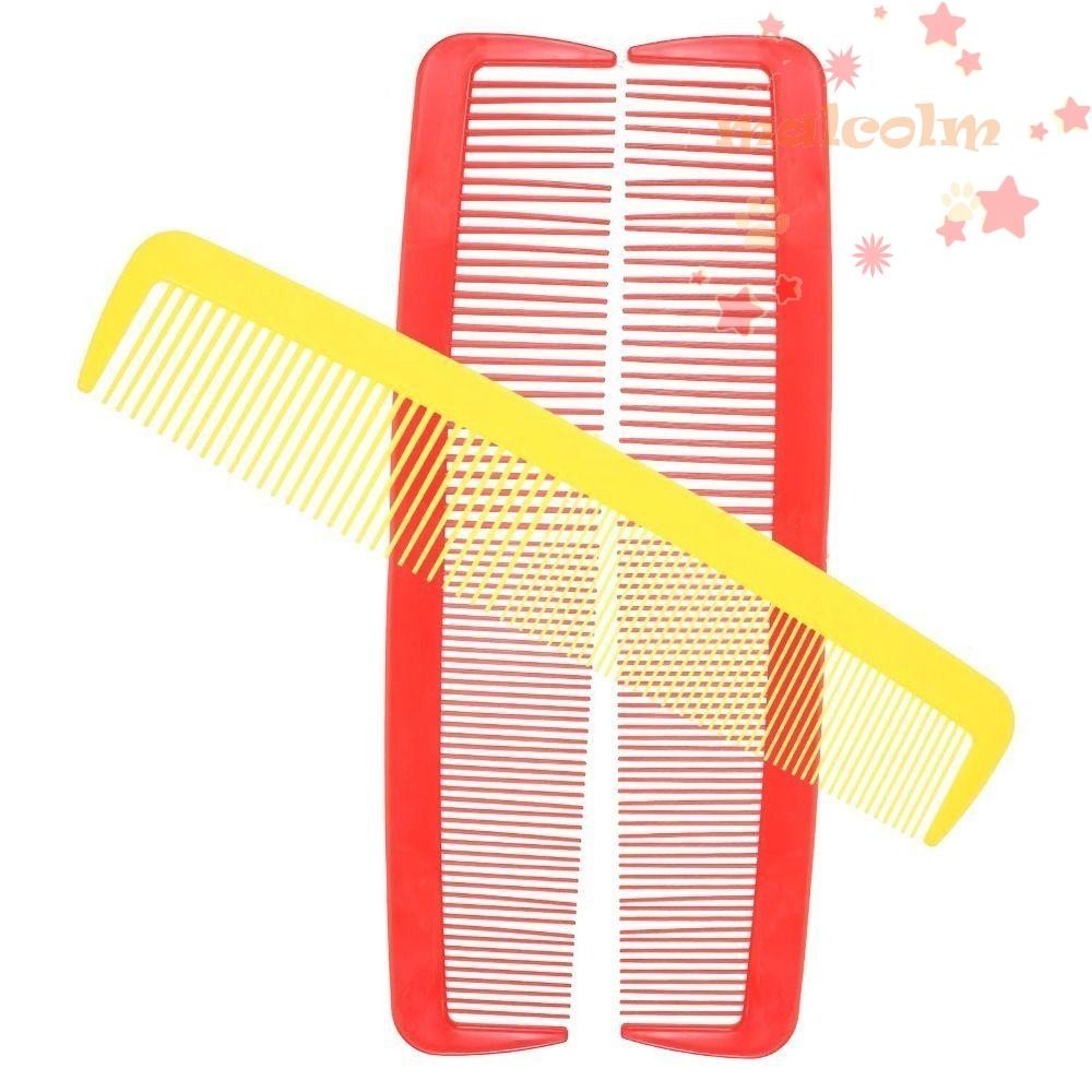 MALCOLM Halloween Big Comb, Lightweight Plastic Wide Tooth Comb ...