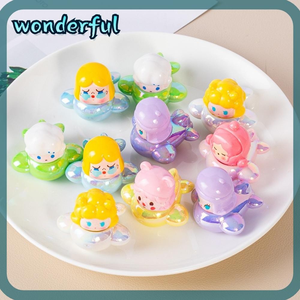 WONDER POP MART Airplane Model, Mini Dimoo Skullpanda Ornaments, Cute ...