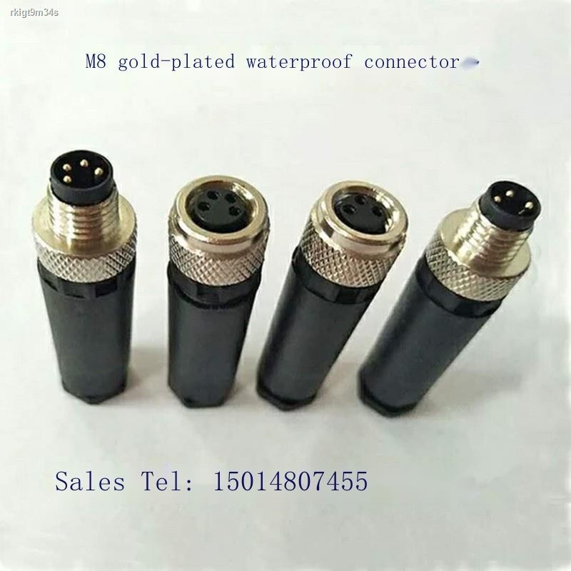 M8 connector spot M8 cable 3-core 4-core pinhole male and female ...