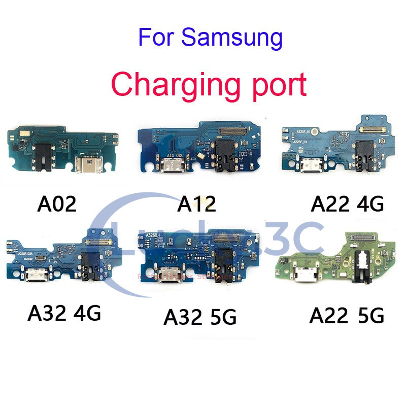 Charging Board Port Flex With Fast Charging IC For Samsung Galaxy A02 ...