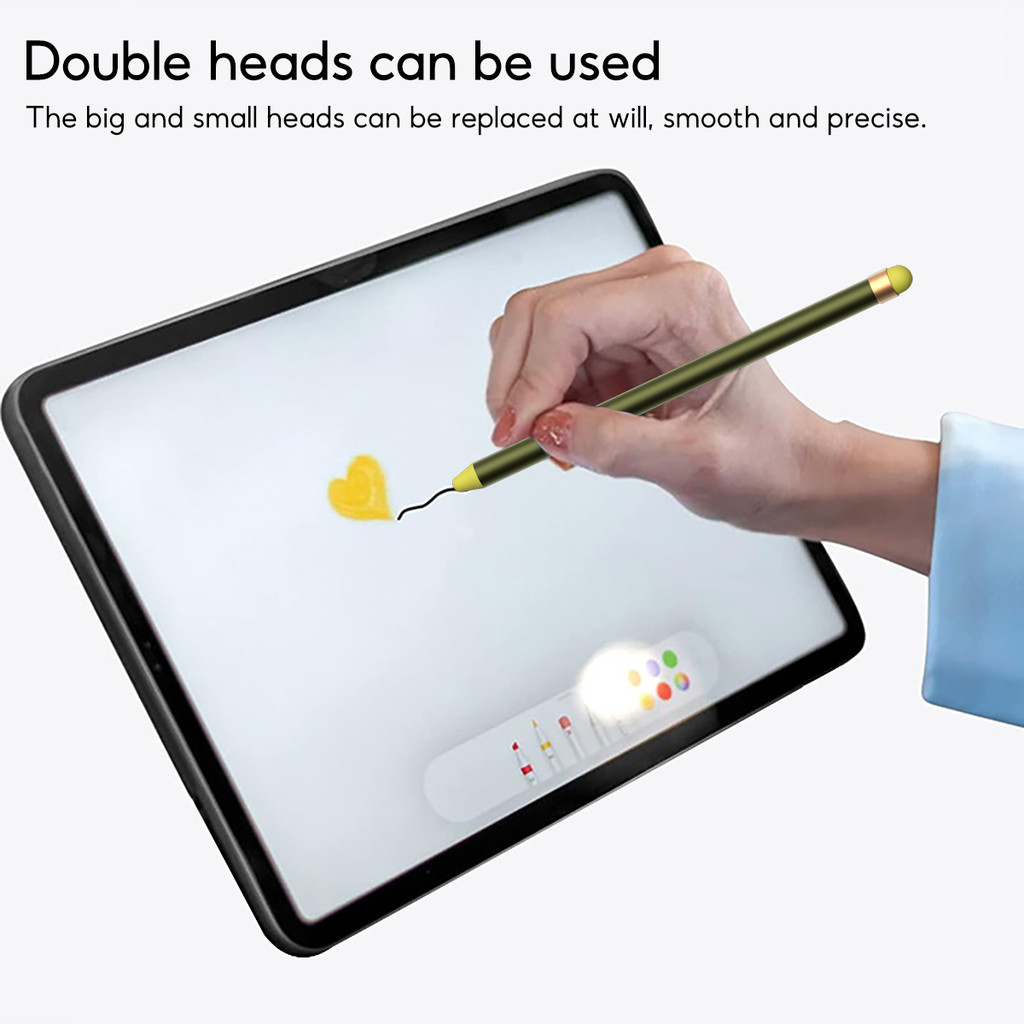 TBTIC 2 IN 1 Universal Stylus Pen For Touch Screen iPad Matepad Phone ...