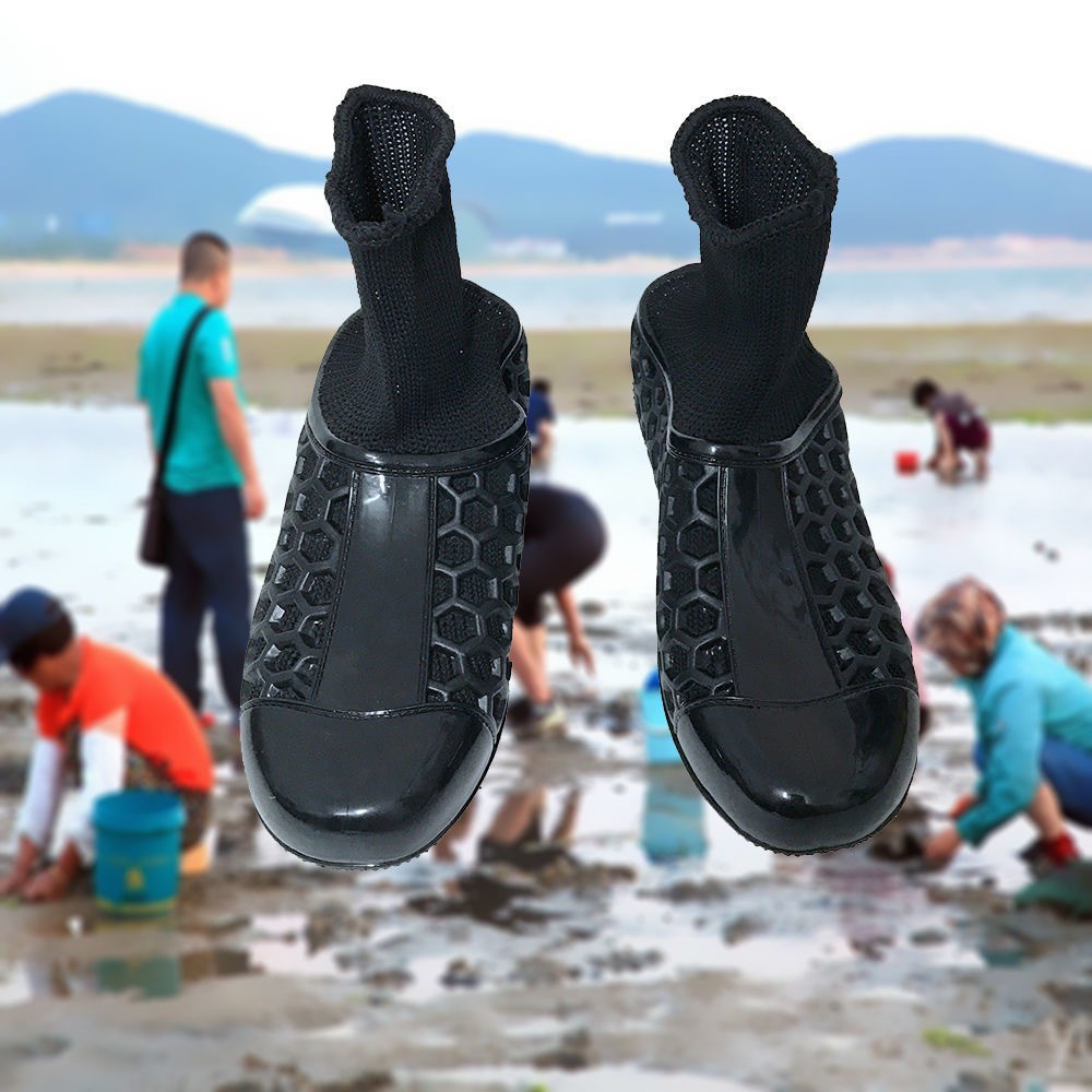COD）Mud Shoes High Elastic Paddy Field Beach Anti-Insect Ants Mizuda ...