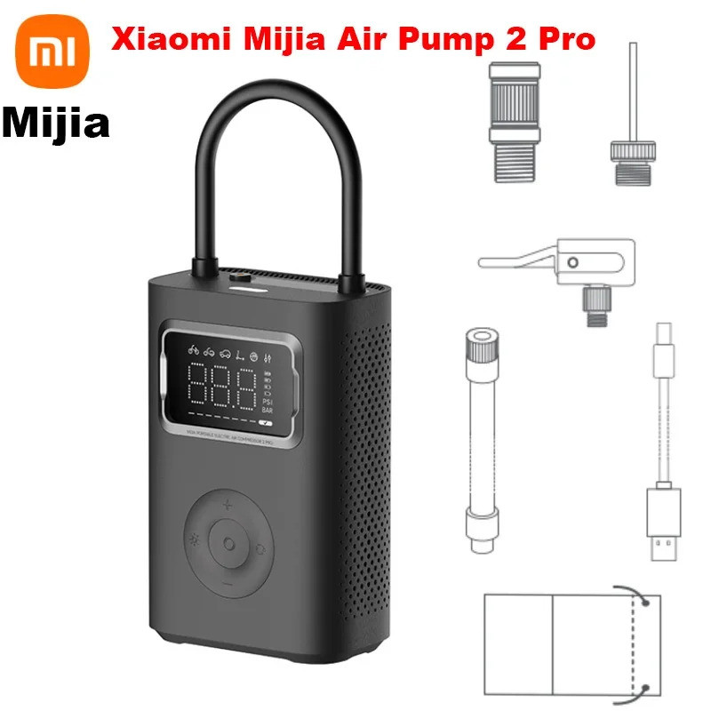 Xiaomi Mijia Air Pump 2 Pro Portable Electric Air Compressor Mi ...