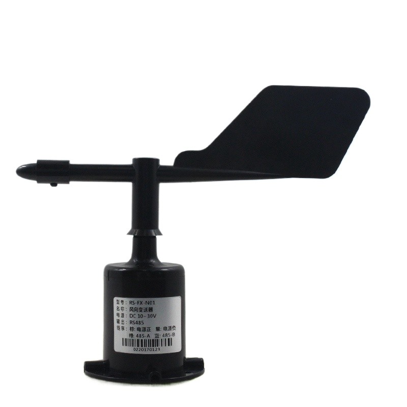 Wind speed and direction sensor measuring instrument three cups weather ...
