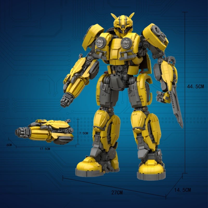 Lego blocks Transformers Optimus Prime wasp huge model robot boy adult ...