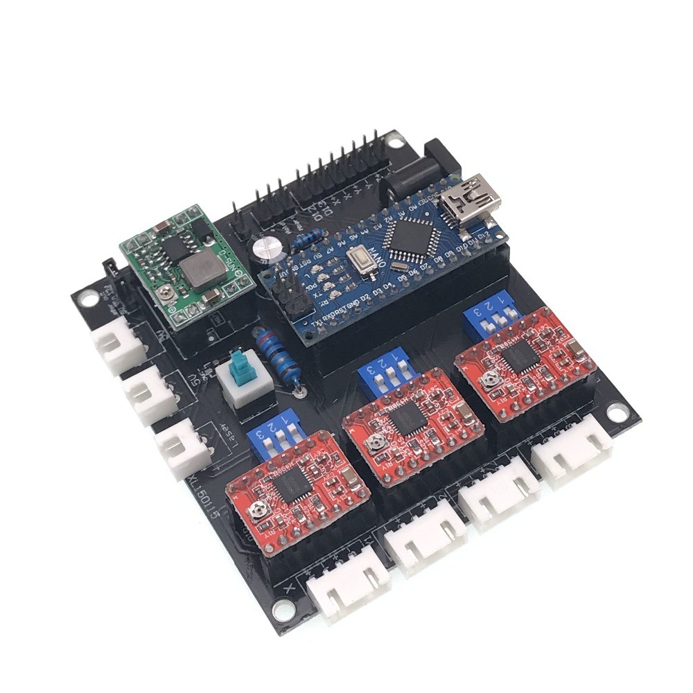 3-axis stepper motor drive controller Laser engraving machine ...