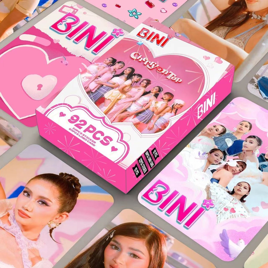 Jollibini Photocards Bini Photocards Bini Lomo Cards 55 Pcs Gifts ...