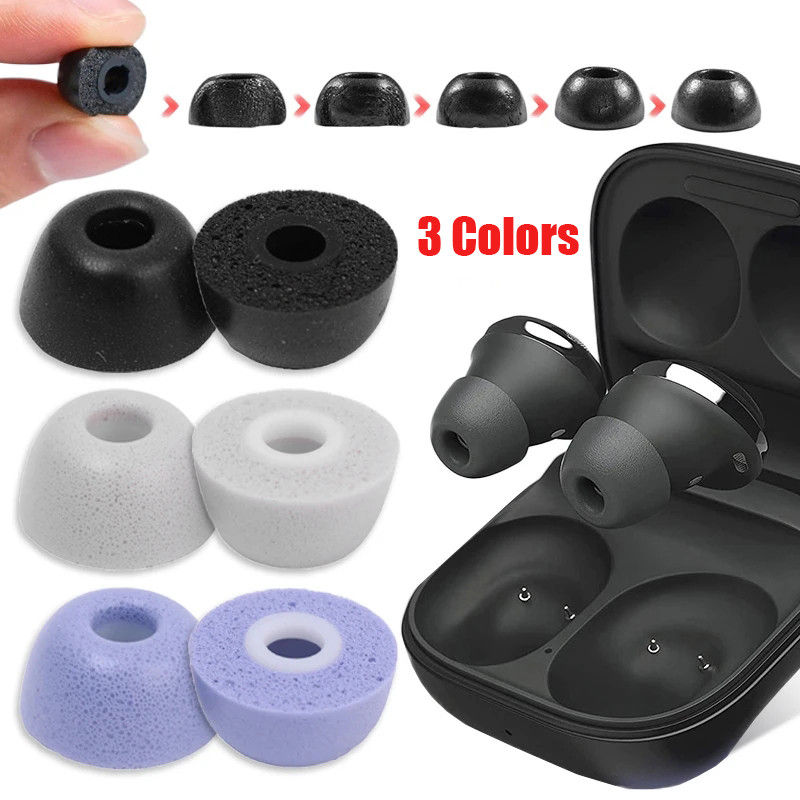 Replacement Memory Foam Ear Tips Cushion - Earphone Accessories - Noise ...