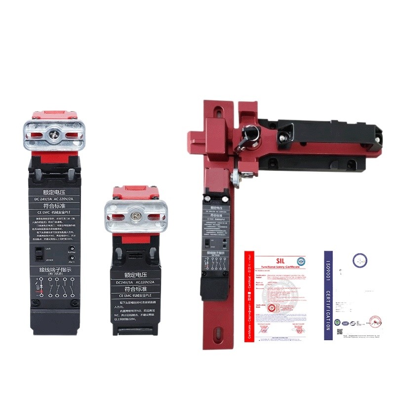 Electromagnetic lock limit safety door switch D4NSD4NL with bolt key ...