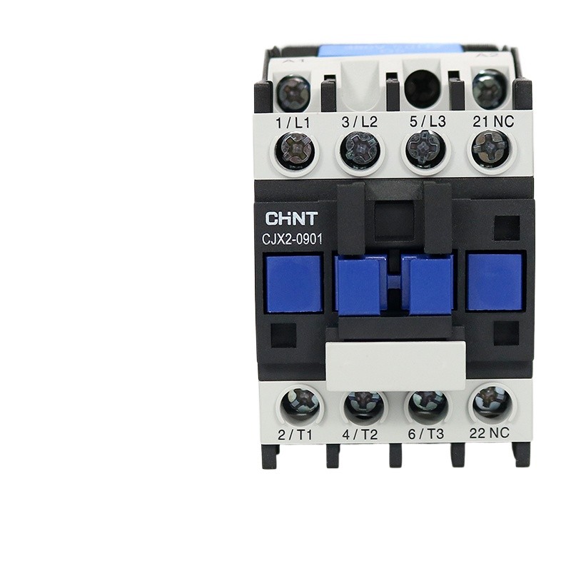 Chint AC contactor 380V three-phase CJX2 series 0910 1810 1210 3210 household 220 voltage ...