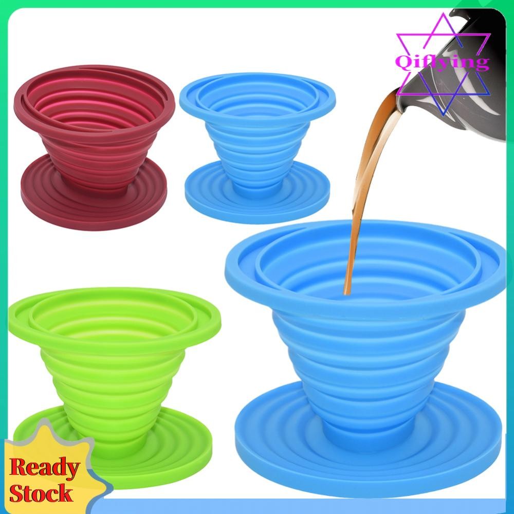 Collapsible Pour Over Coffee Dripper Reusable Coffee Filter Travel ...