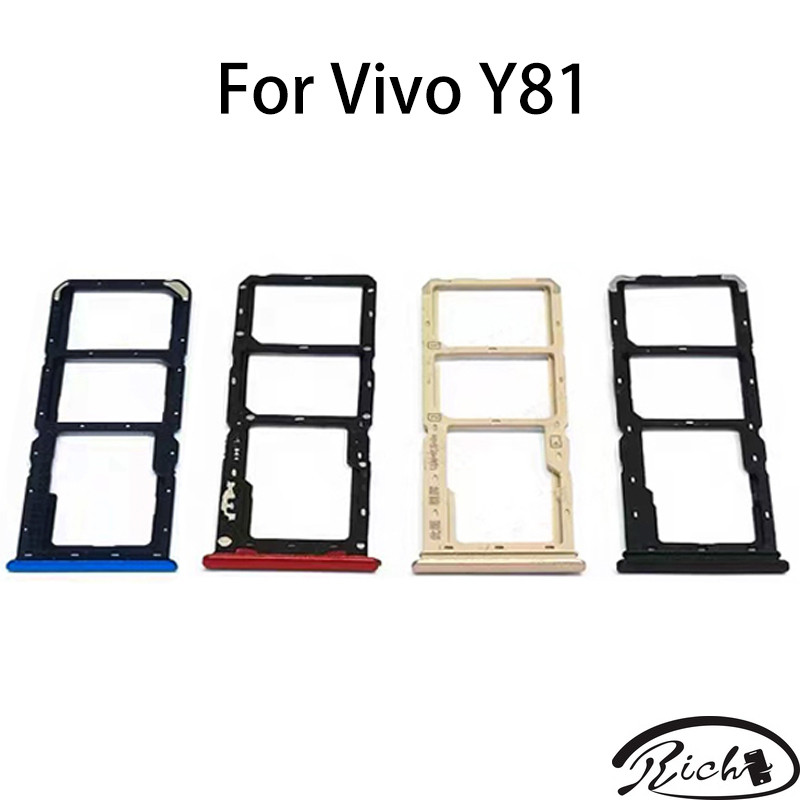 For VIVO Y81 Sim Card Tray Sim Tray SD Card Holder Slot Parts Sim Card ...