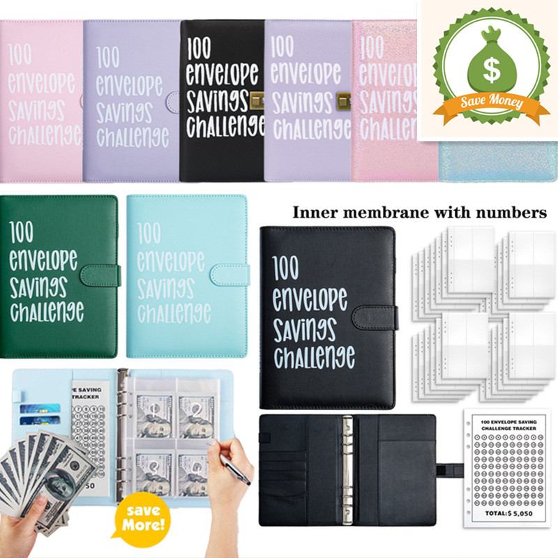 100 Envelope Savings Challenge Refill Savings Book Ipon Challenge ...