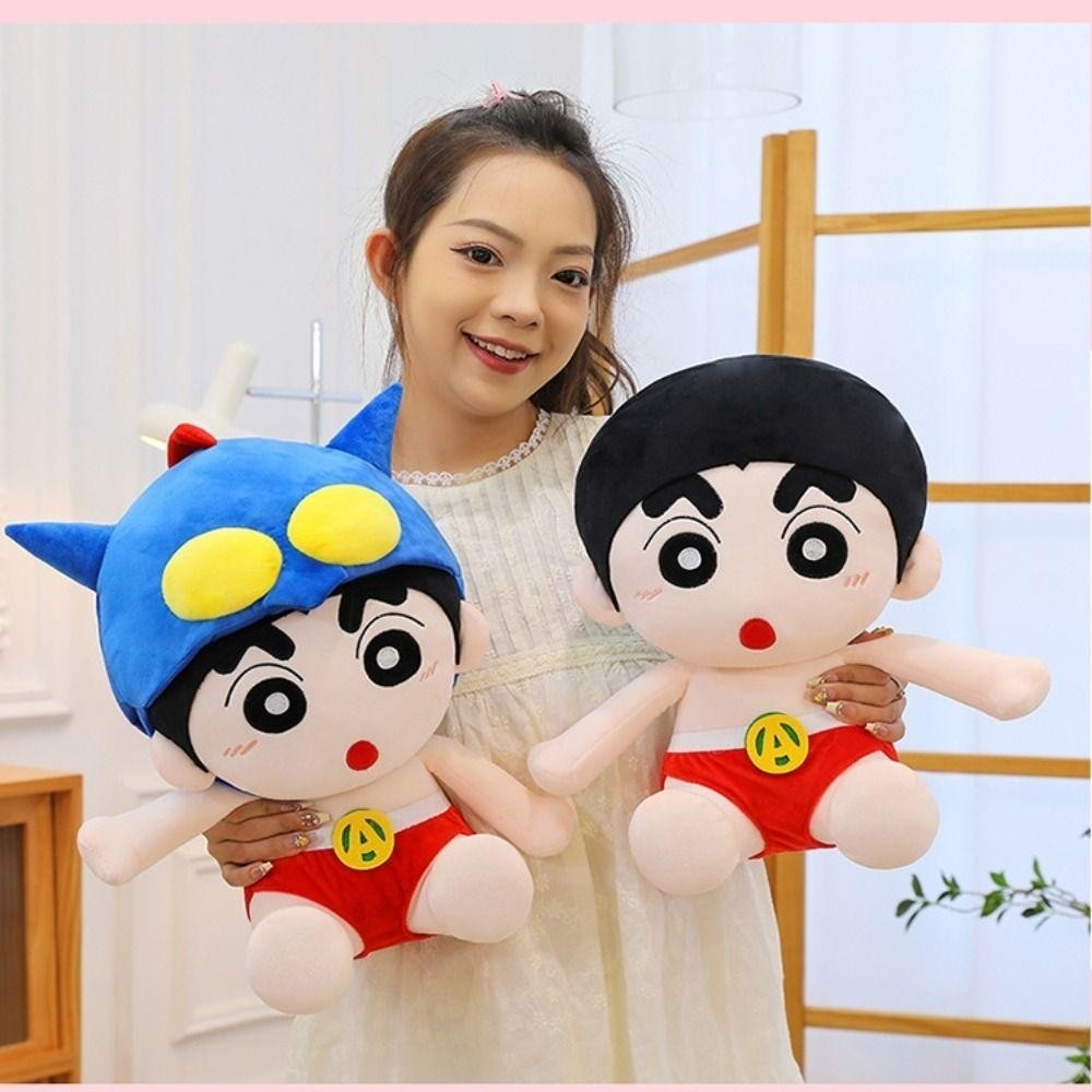 JAMXUN Crayon Shin-Chan Plush Toys Soft PP Cotton Shin-chan Stuffed Toy ...