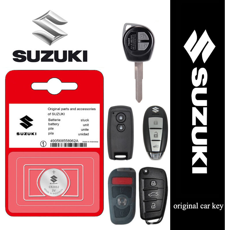 XM Car Key Remote Control Button Battery Car Key Accessories for Suzuki ...