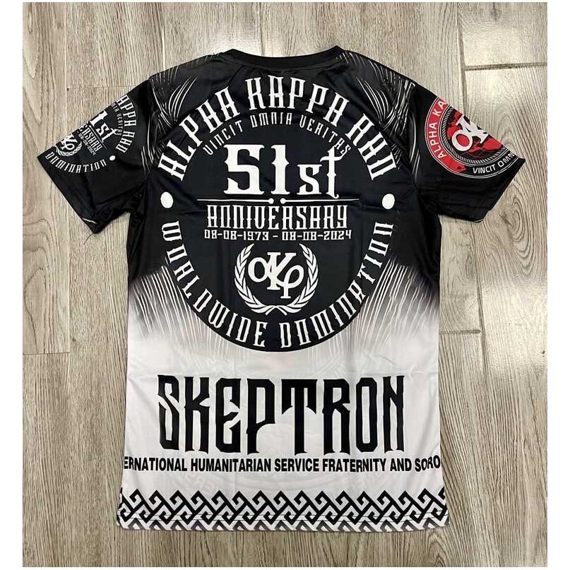 AKP 2024 51st Anniversary Alpha Kappa Rho Full Sublimation T-Shirt Frat ...
