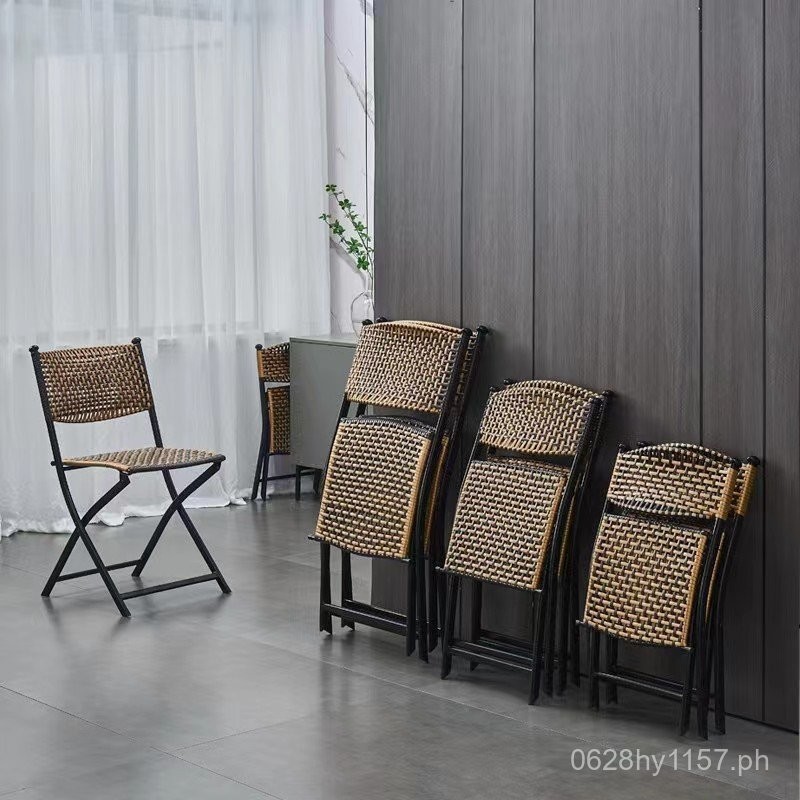 Dining Chair Plastic Woven Chair Outdoor Chair Rattan Chair Leisure ...