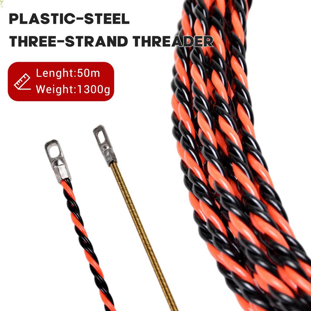 Electrical Spring Wire Threader Electrician's Stringers Three Strands ...