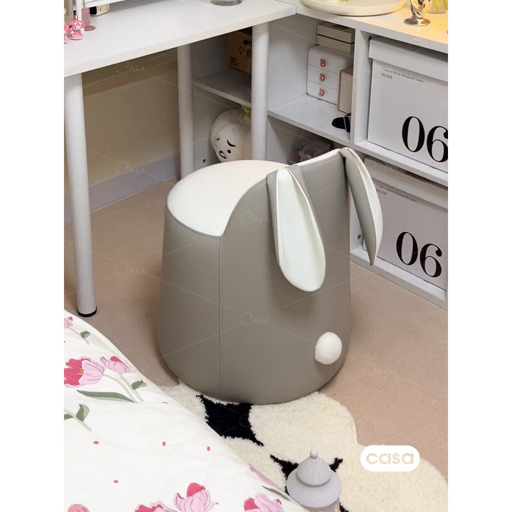 Cartoon Stool Internet Celebrity Makeup Stool Rabbit Ear Dressing Stool ...
