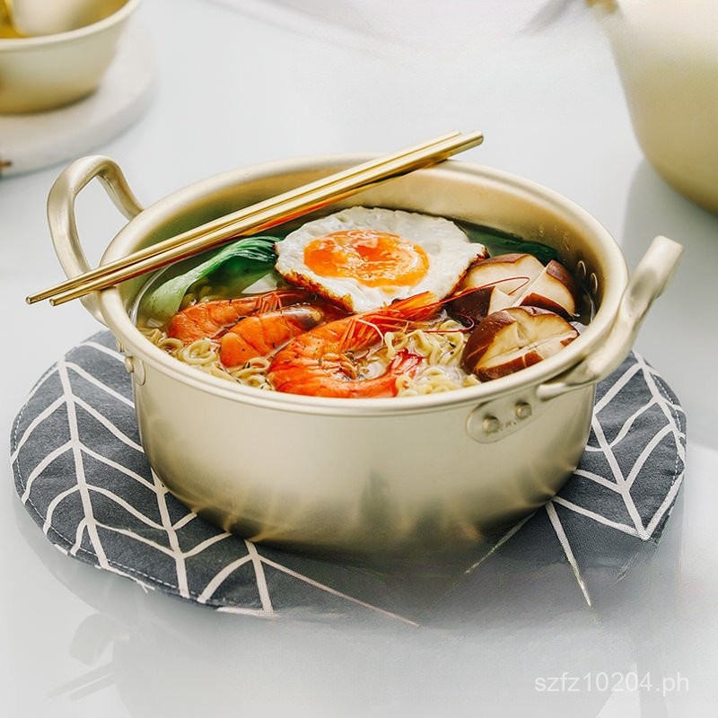 Internet Celebrity Korean Instant Noodle Pot Small Cooking Pot Home ...