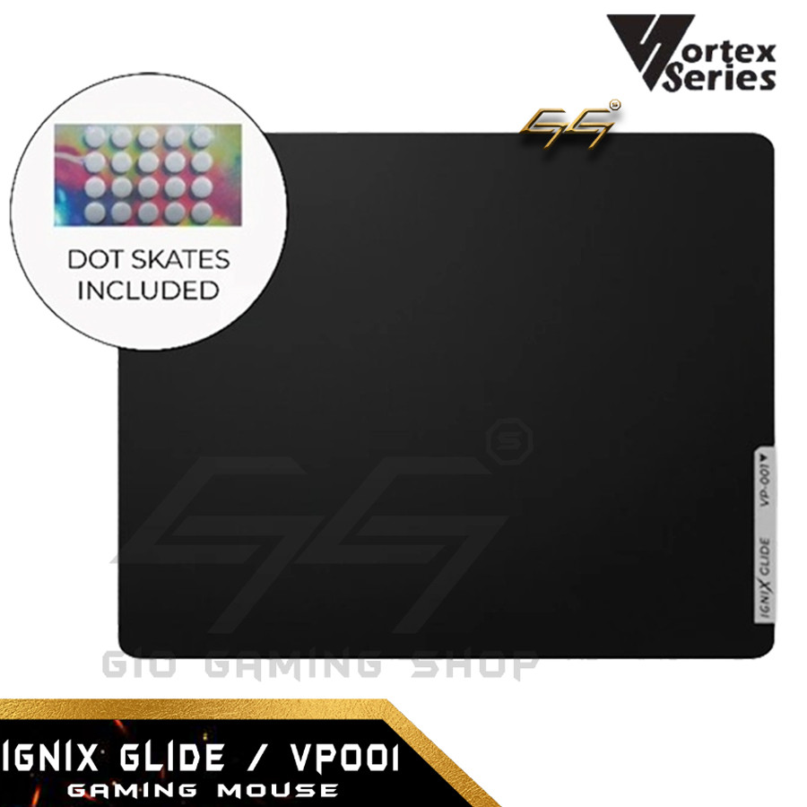 Glasspad Mousepad VortexSeries IGNIS GLIDE VP001 VP-001 VP 001 Mouse ...