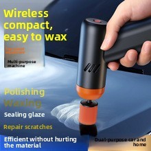 Mini Car Polisher Buffing Pad Wireless Portable Cordless Buffer Wax ...